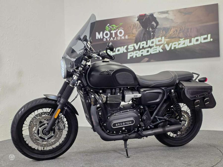 Melns Brixton Cromwell 1200 2023 Panevēža, ar dzinēja tilpumu 1.20 L un nobraukumu 23 tūkst. km par 5999 €, foto 7 vietnē AUTOMOTO.COM.LV