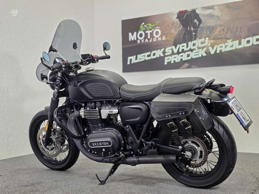 Melns Brixton Cromwell 1200 2023 Panevēža, ar dzinēja tilpumu 1.20 L un nobraukumu 23 tūkst. km par 5999 €, foto 13 vietnē AUTOMOTO.COM.LV