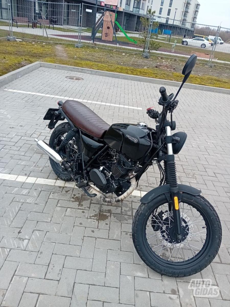 Melns Brixton Cromwell 125 2022 Gargždai, ar dzinēja tilpumu 0.13 L un nobraukumu 7 tūkst. km par 1850 €, foto 3 vietnē AUTOMOTO.COM.LV
