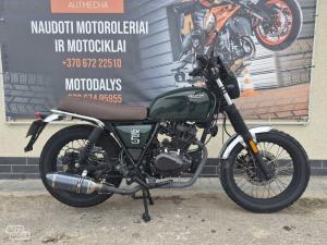 Green Brixton Cromwell 125 2017 in Panevezys, with an engine capacity of 0.13 L and mileage of 0 thousand km for 1450 €, photo  on AUTOMOTO.COM.LV