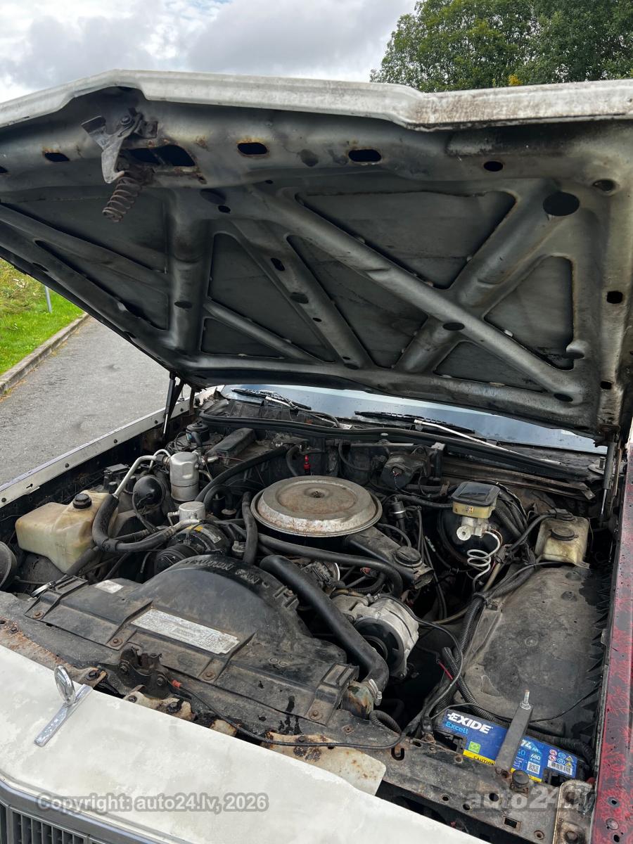 Balts Buick Electra 1986 Tallina, ar dzinēja tilpumu 5.00 L un nobraukumu 92 tūkst. km par 4699 €, foto 17 vietnē AUTOMOTO.COM.LV