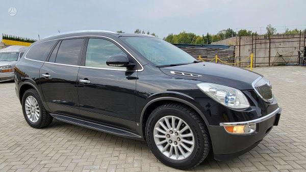 Black Buick Enclave 2010 in Siauliai, with an engine capacity of 3.56 L and mileage of 180 thousand km for 8500 €, photo 2 on AUTOMOTO.COM.LV