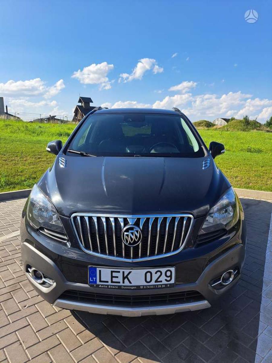 Black Buick Encore 2014 in Kaunas, with an engine capacity of 1.36 L and mileage of 210 thousand km for 5650 €, photo 1 on AUTOMOTO.COM.LV