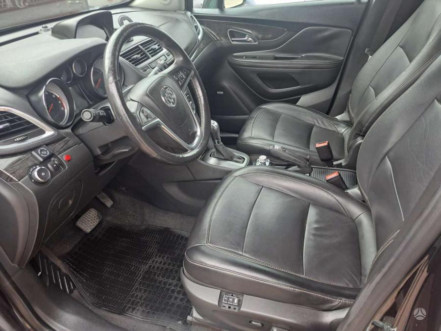 Black Buick Encore 2014 in Kaunas, with an engine capacity of 1.36 L and mileage of 210 thousand km for 5650 €, photo 10 on AUTOMOTO.COM.LV