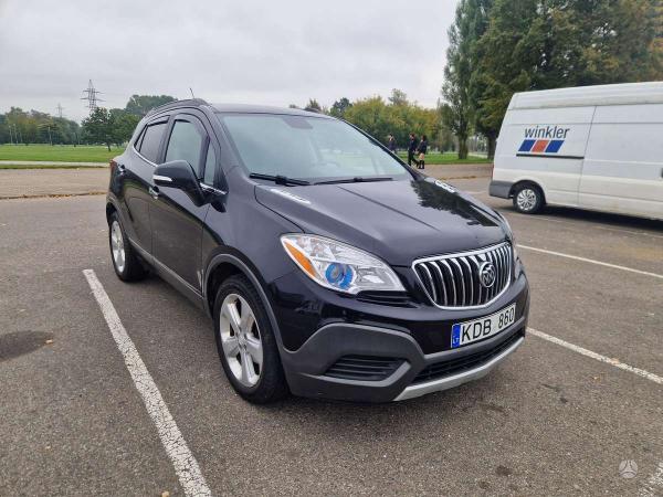 Black Buick Encore 2016 in Klaipeda, with an engine capacity of 1.36 L and mileage of 178 thousand km for 6988 €, photo 7 on AUTOMOTO.COM.LV