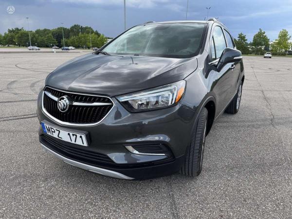 Black Buick Encore 2018 in Kaunas, with an engine capacity of 1.36 L and mileage of 108 thousand km for 9850 €, photo 1 on AUTOMOTO.COM.LV