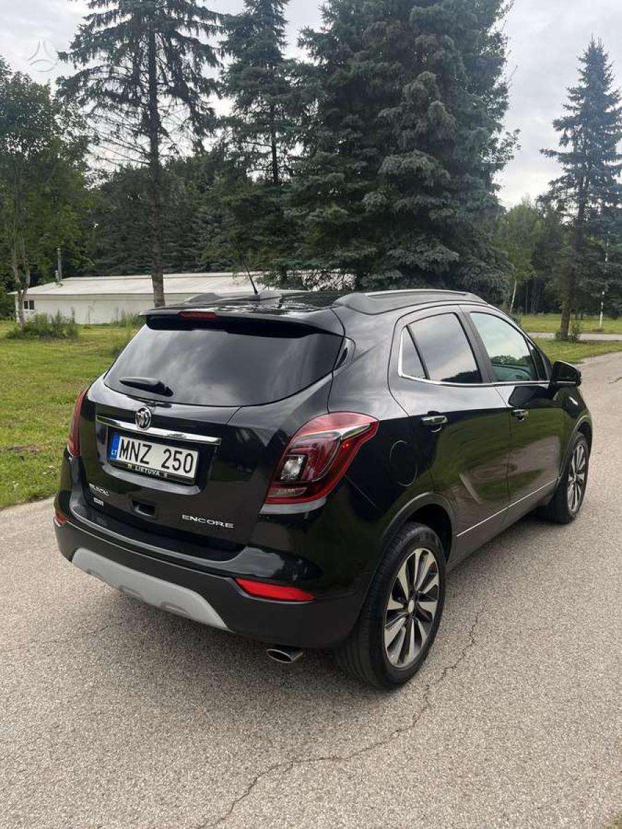 Melns Buick Encore 2018 Kauņa, ar dzinēja tilpumu 1.40 L un nobraukumu 102 tūkst. km par 10499 €, foto 6 vietnē AUTOMOTO.COM.LV