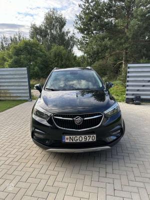 Black Buick Encore 2018 in Vilnius, with an engine capacity of 1.36 L and mileage of 129 thousand km for 9900 €, photo  on AUTOMOTO.COM.LV
