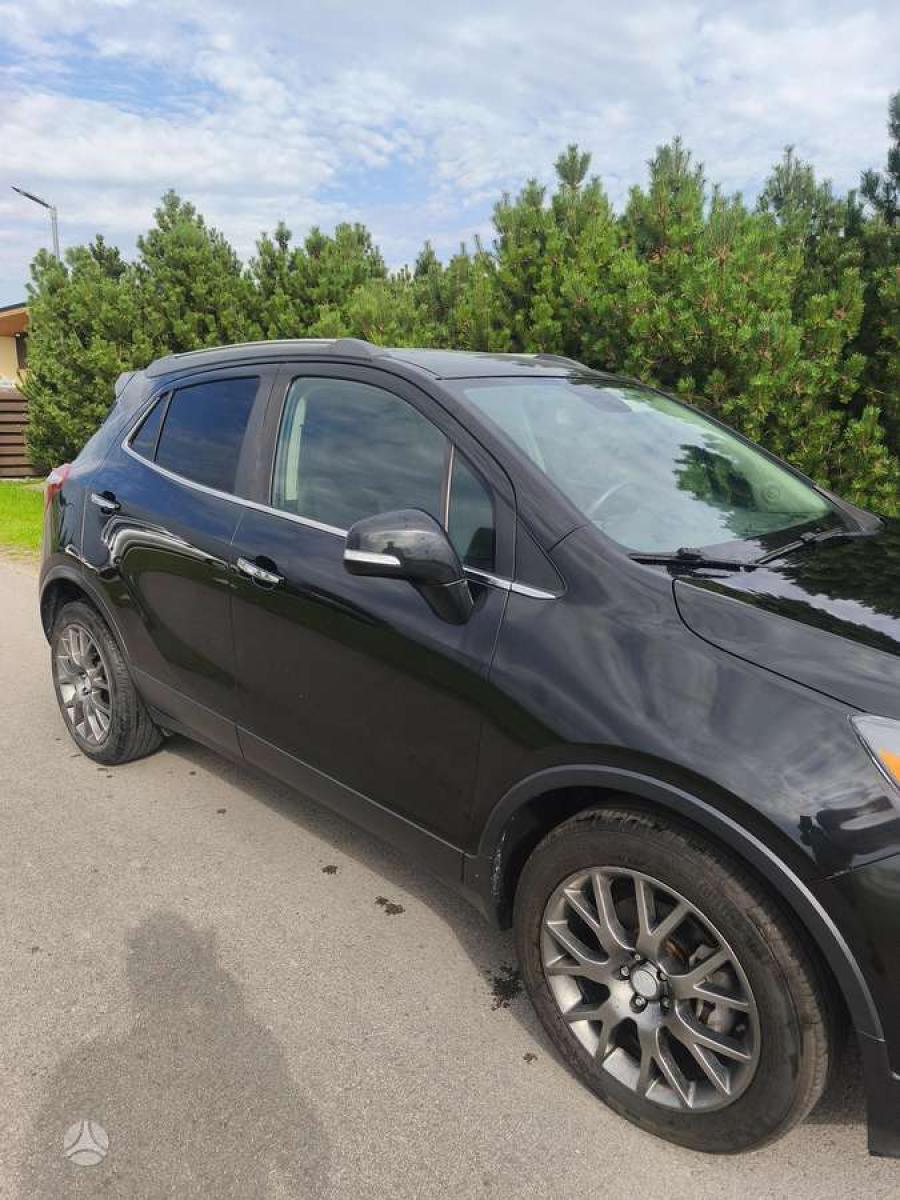 Melns Buick Encore 2019 Klaipėda, ar dzinēja tilpumu 1.36 L un nobraukumu 173 tūkst. km par 9000 €, foto 4 vietnē AUTOMOTO.COM.LV