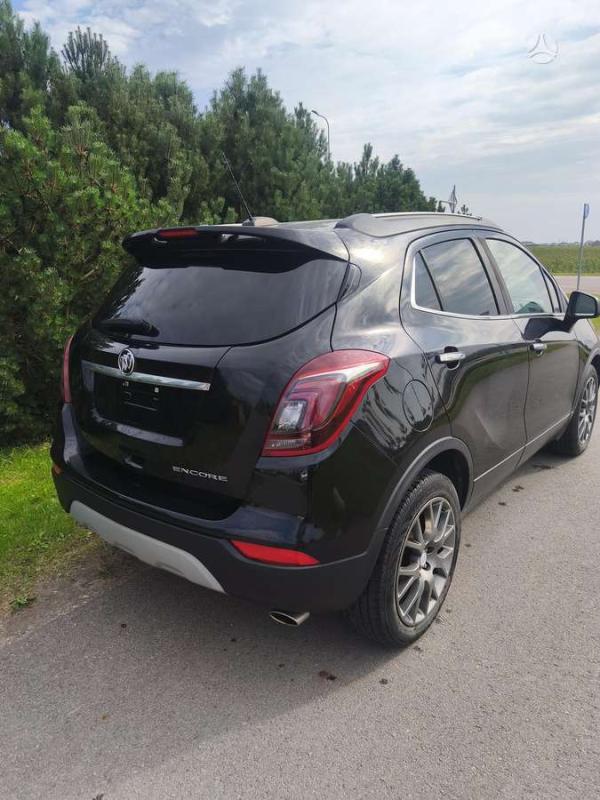 Melns Buick Encore 2019 Klaipėda, ar dzinēja tilpumu 1.36 L un nobraukumu 173 tūkst. km par 9000 €, foto 4 vietnē AUTOMOTO.COM.LV