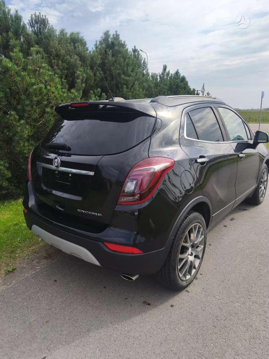 Melns Buick Encore 2019 Klaipėda, ar dzinēja tilpumu 1.36 L un nobraukumu 173 tūkst. km par 9000 €, foto 5 vietnē AUTOMOTO.COM.LV