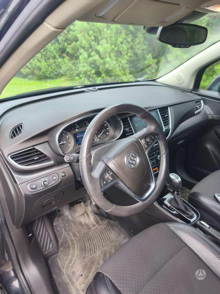 Melns Buick Encore 2019 Klaipėda, ar dzinēja tilpumu 1.36 L un nobraukumu 173 tūkst. km par 9000 €, foto 7 vietnē AUTOMOTO.COM.LV