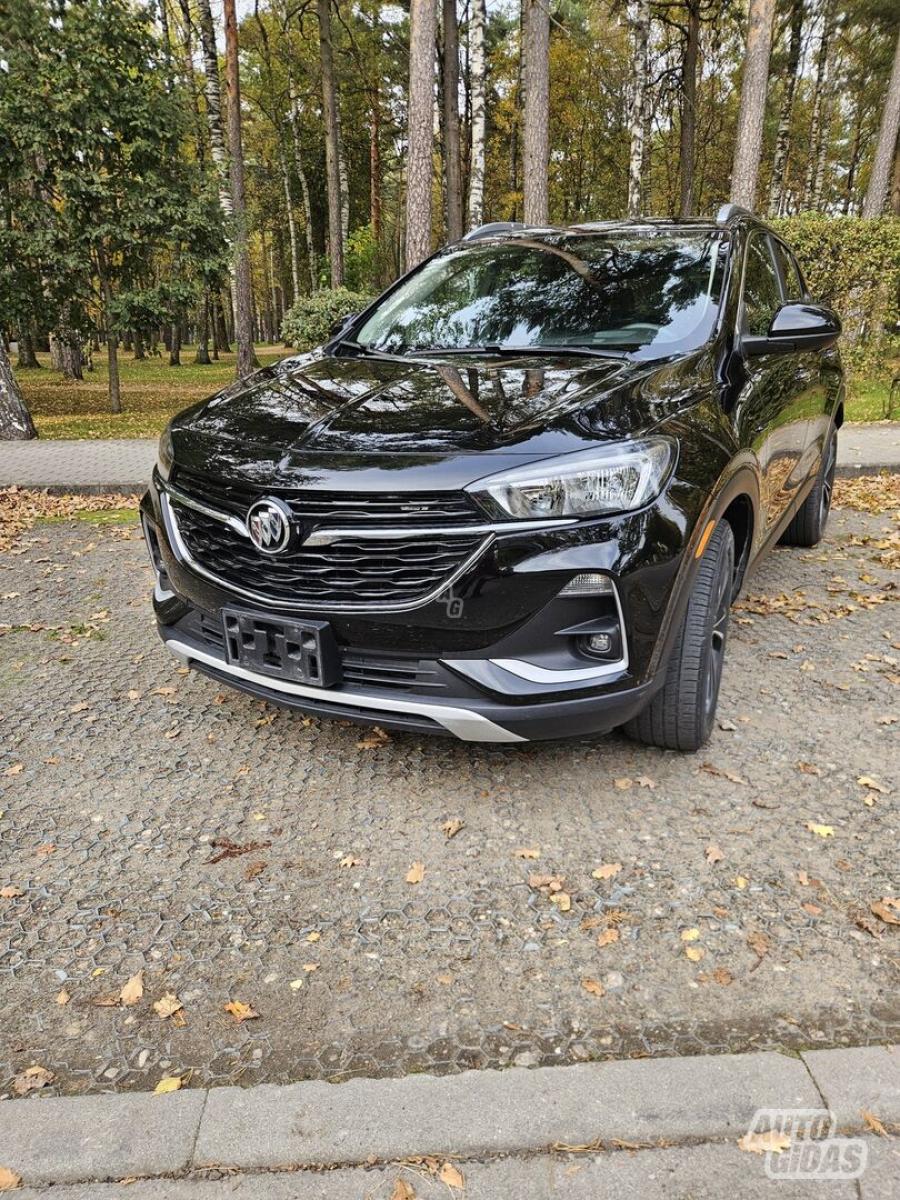 Black Buick Encore 2022 in Mazeikiai, with an engine capacity of 1.20 L and mileage of 87 thousand km for 15450 €, photo 3 on AUTOMOTO.COM.LV