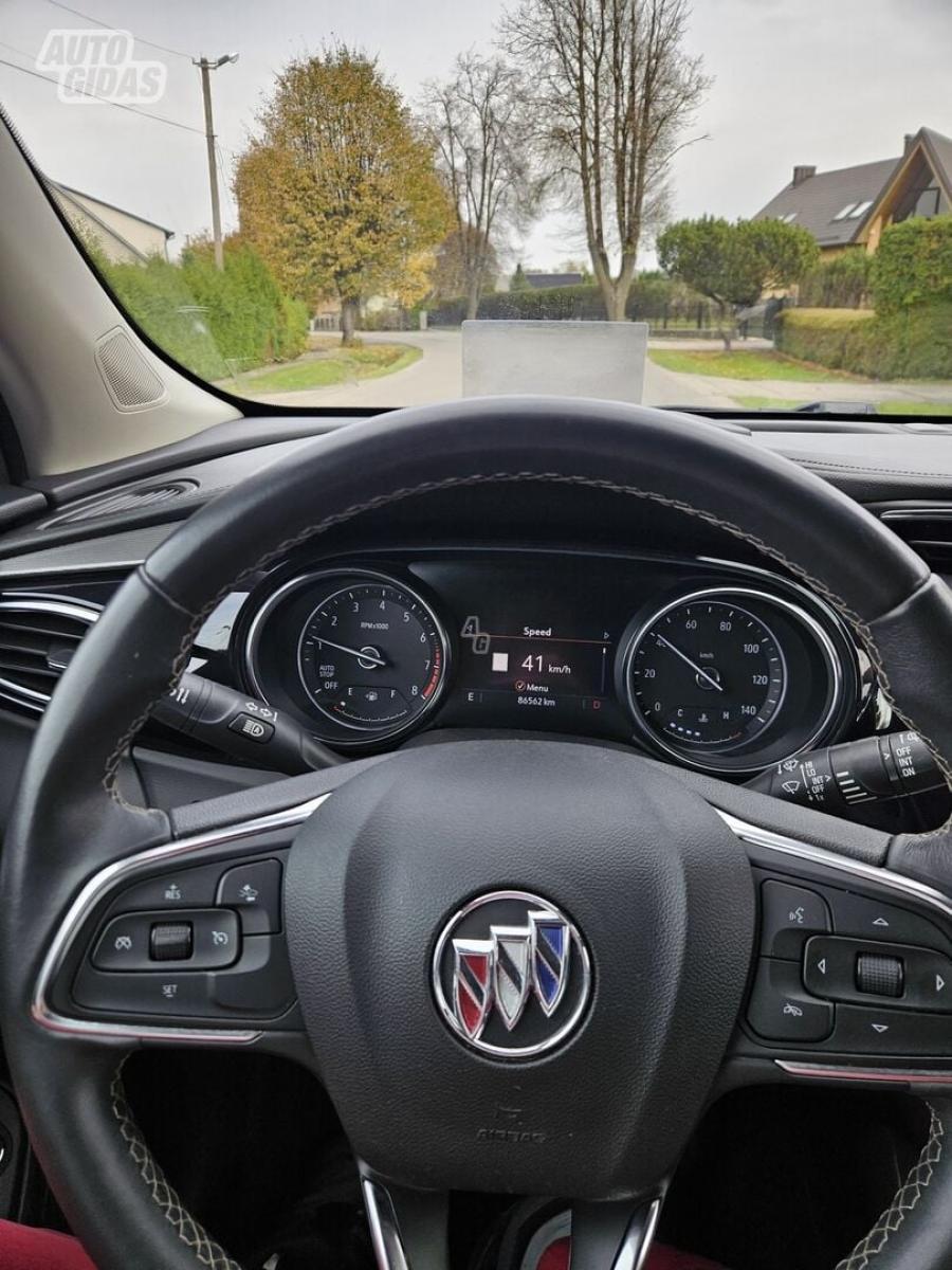 Black Buick Encore 2022 in Mazeikiai, with an engine capacity of 1.20 L and mileage of 87 thousand km for 15450 €, photo 19 on AUTOMOTO.COM.LV