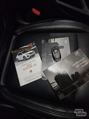 Black Buick Encore 2022 in Mazeikiai, with an engine capacity of 1.20 L and mileage of 87 thousand km for 15450 €, photo 31 on AUTOMOTO.COM.LV