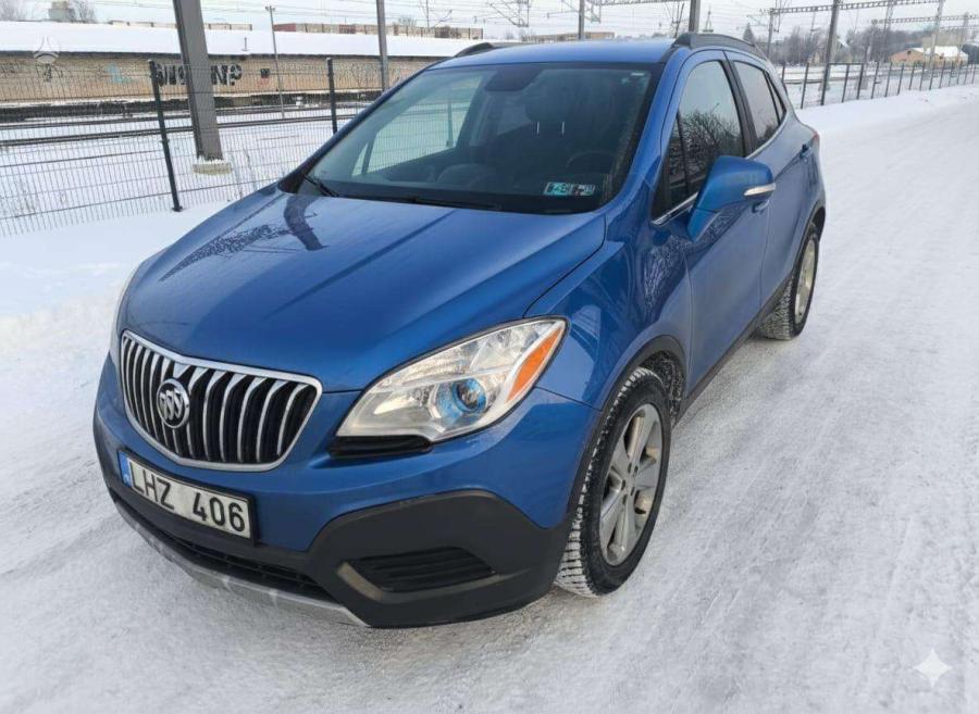Zils Buick Encore 2015 Šauļi, ar dzinēja tilpumu 1.40 L un nobraukumu 180 tūkst. km par 6500 €, foto 1 vietnē AUTOMOTO.COM.LV
