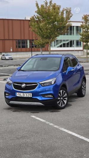 Blue Buick Encore 2017 in Klaipeda, with an engine capacity of 1.36 L and mileage of 87 thousand km for 9500 €, photo  on AUTOMOTO.COM.LV