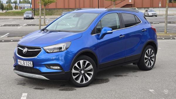 Zils Buick Encore 2017 Klaipėda, ar dzinēja tilpumu 1.36 L un nobraukumu 87 tūkst. km par 9500 €, foto 2 vietnē AUTOMOTO.COM.LV