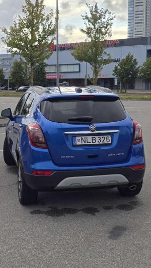 Blue Buick Encore 2017 in Klaipeda, with an engine capacity of 1.36 L and mileage of 87 thousand km for 9500 €, photo 5 on AUTOMOTO.COM.LV