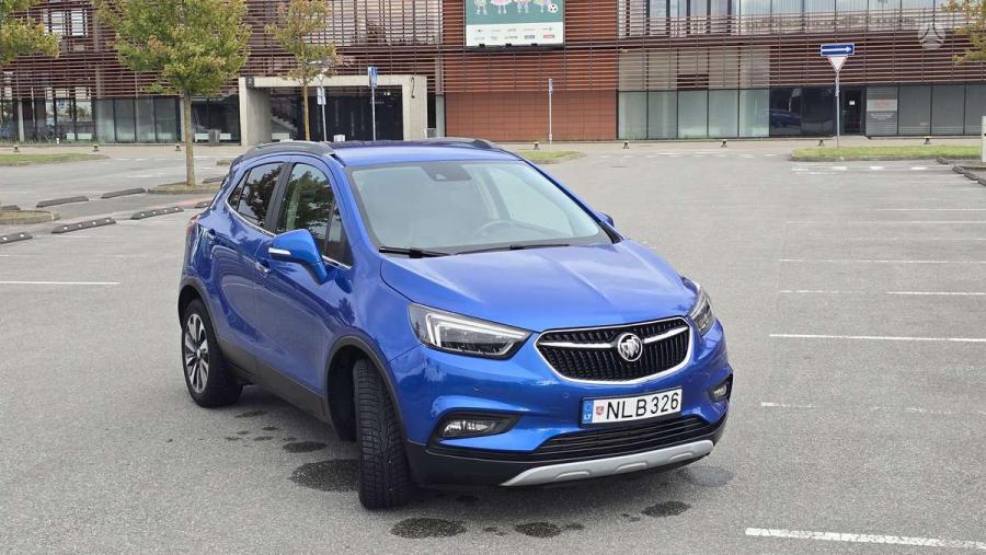 Blue Buick Encore 2017 in Klaipeda, with an engine capacity of 1.36 L and mileage of 87 thousand km for 9500 €, photo 10 on AUTOMOTO.COM.LV