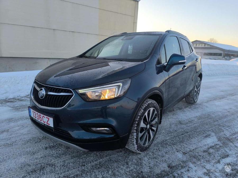 Blue Buick Encore 2019 in Radviliskis, with an engine capacity of 1.40 L and mileage of 50 thousand km for 12300 €, photo 2 on AUTOMOTO.COM.LV