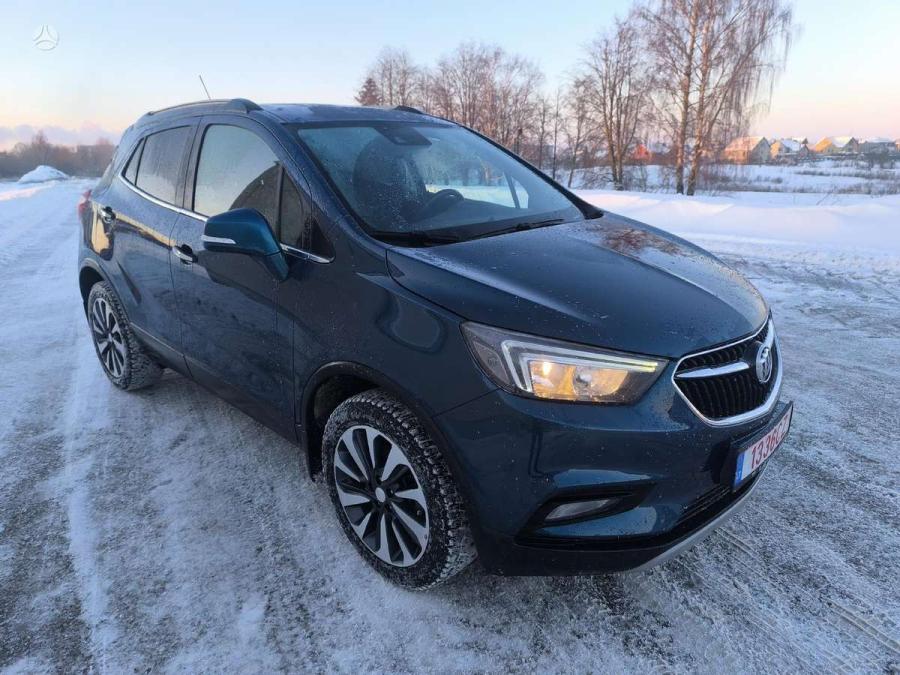 Blue Buick Encore 2019 in Radviliskis, with an engine capacity of 1.40 L and mileage of 50 thousand km for 12300 €, photo 12 on AUTOMOTO.COM.LV
