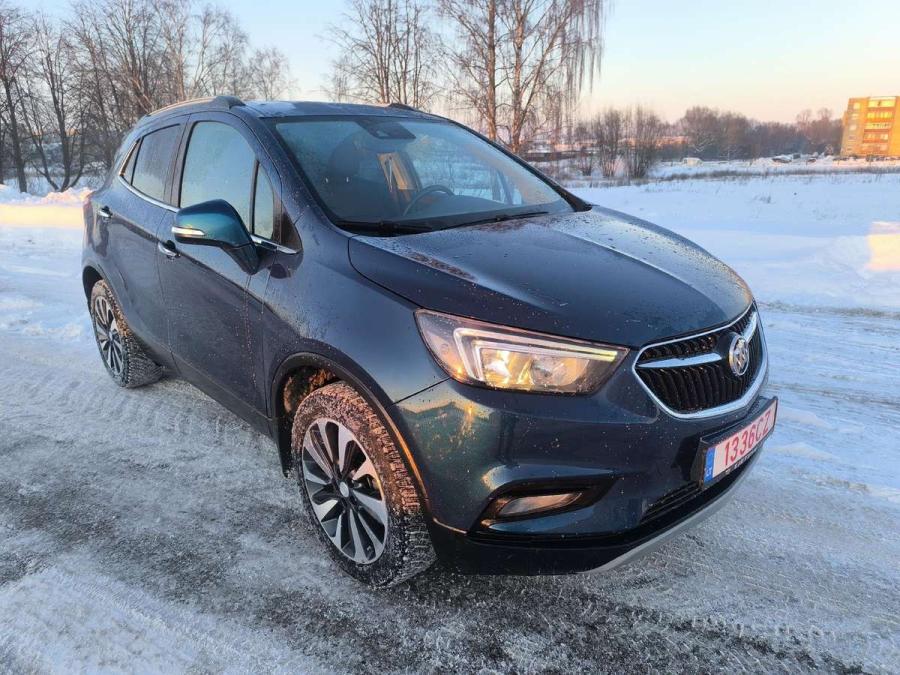 Blue Buick Encore 2019 in Radviliskis, with an engine capacity of 1.40 L and mileage of 50 thousand km for 12300 €, photo 14 on AUTOMOTO.COM.LV