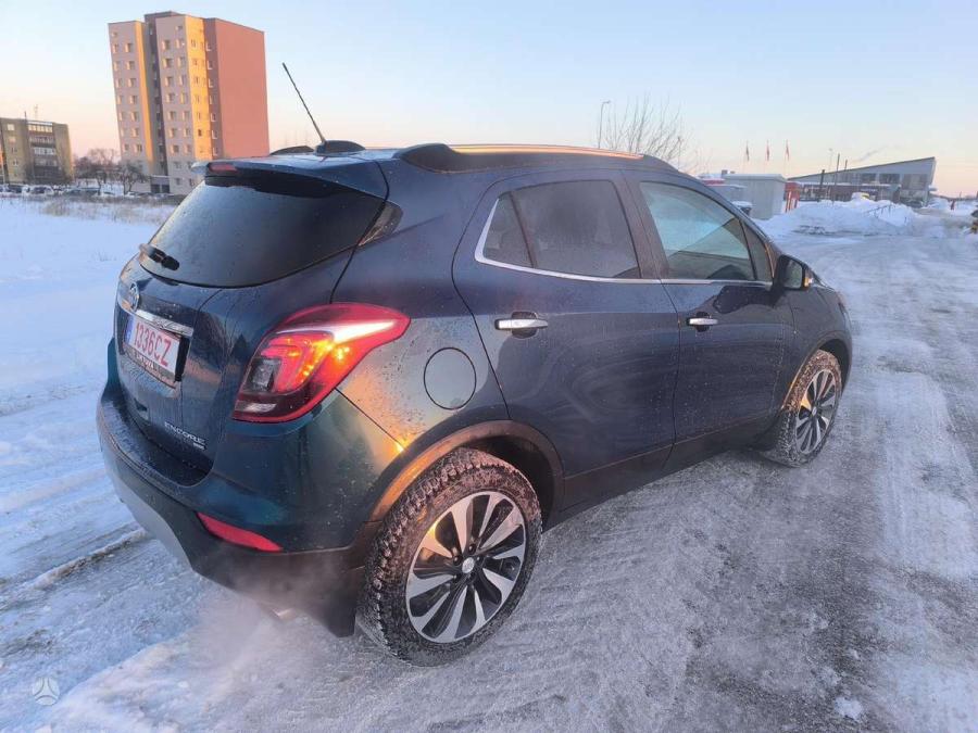 Blue Buick Encore 2019 in Radviliskis, with an engine capacity of 1.40 L and mileage of 50 thousand km for 12300 €, photo 16 on AUTOMOTO.COM.LV