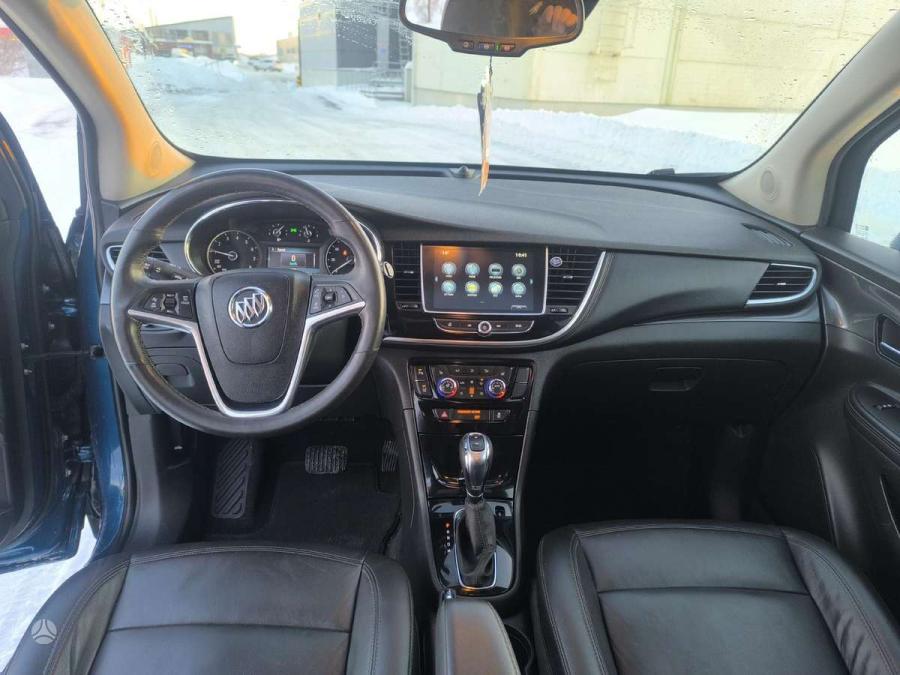 Blue Buick Encore 2019 in Radviliskis, with an engine capacity of 1.40 L and mileage of 50 thousand km for 12300 €, photo 27 on AUTOMOTO.COM.LV
