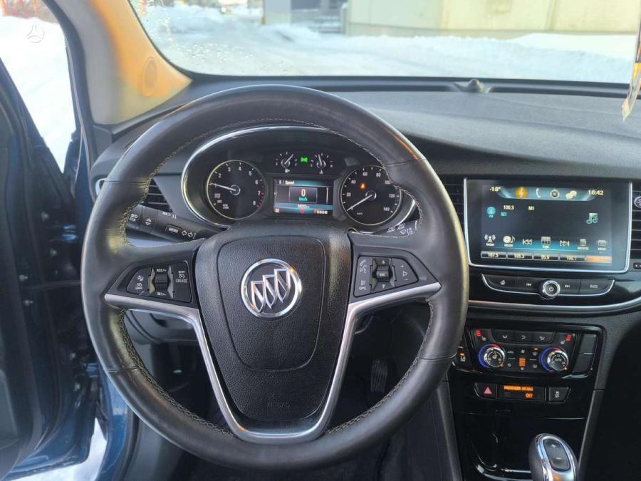 Blue Buick Encore 2019 in Radviliskis, with an engine capacity of 1.40 L and mileage of 50 thousand km for 12300 €, photo 28 on AUTOMOTO.COM.LV