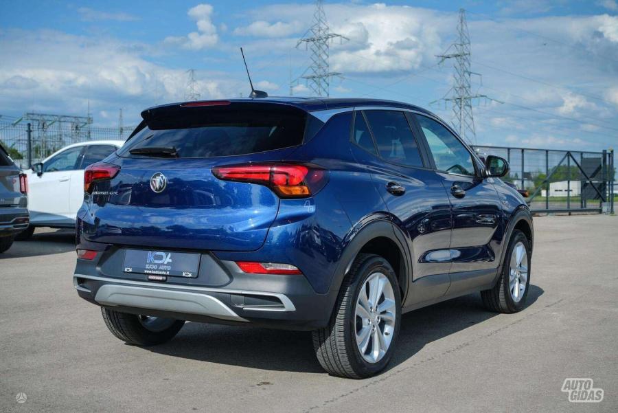 Zils Buick Encore 2023 Marijampole, ar dzinēja tilpumu 1.20 L un nobraukumu 20 tūkst. km par 14850 €, foto 13 vietnē AUTOMOTO.COM.LV