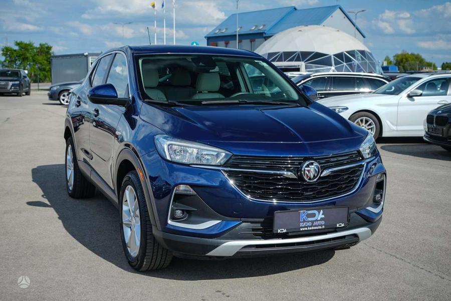 Blue Buick Encore 2023 in Marijampole, with an engine capacity of 1.20 L and mileage of 20 thousand km for 13850 €, photo 3 on AUTOMOTO.COM.LV