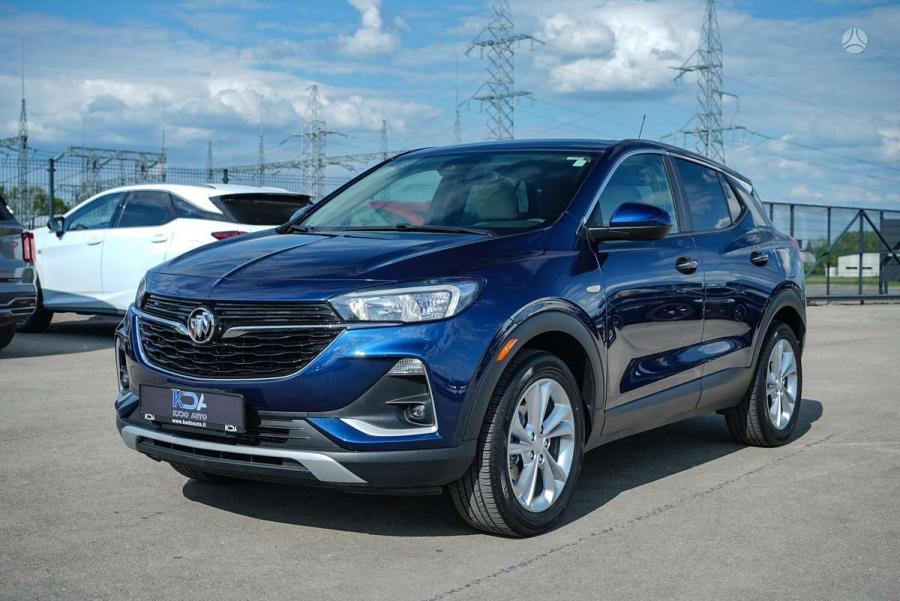 Blue Buick Encore 2023 in Marijampole, with an engine capacity of 1.20 L and mileage of 20 thousand km for 13850 €, photo 6 on AUTOMOTO.COM.LV