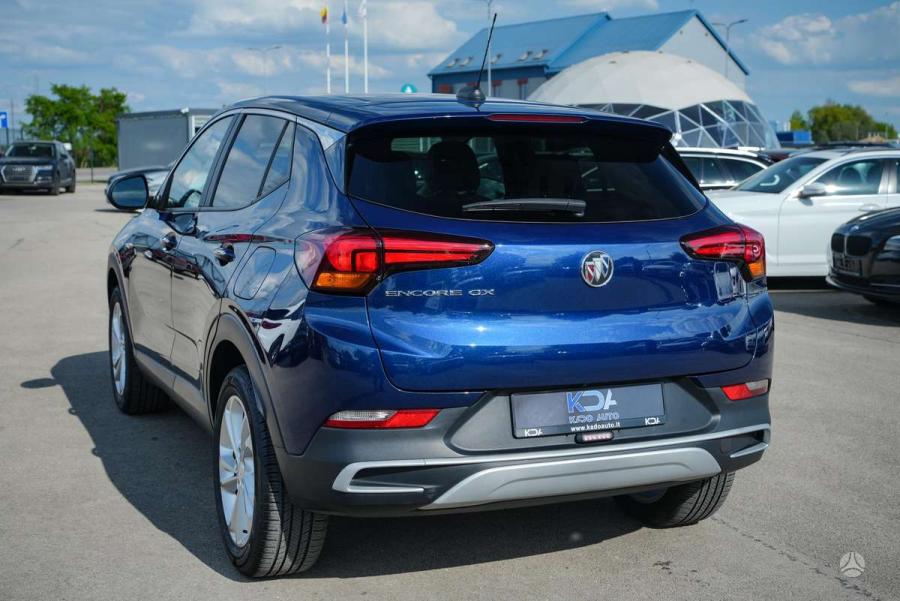 Blue Buick Encore 2023 in Marijampole, with an engine capacity of 1.20 L and mileage of 20 thousand km for 13850 €, photo 10 on AUTOMOTO.COM.LV