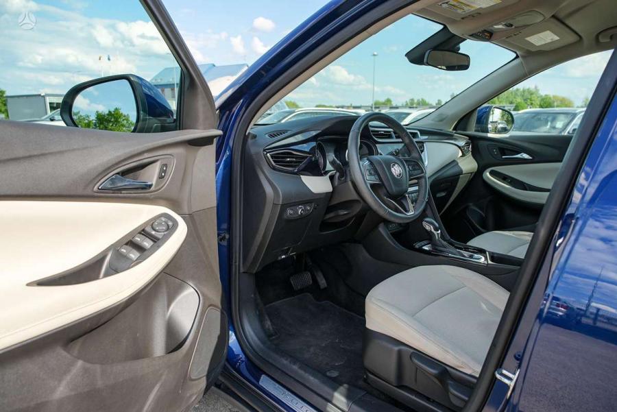 Blue Buick Encore 2023 in Marijampole, with an engine capacity of 1.20 L and mileage of 20 thousand km for 13850 €, photo 16 on AUTOMOTO.COM.LV