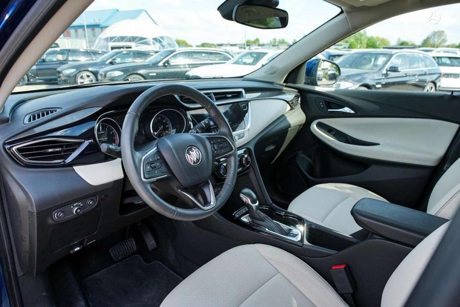 Blue Buick Encore 2023 in Marijampole, with an engine capacity of 1.20 L and mileage of 20 thousand km for 13850 €, photo 17 on AUTOMOTO.COM.LV