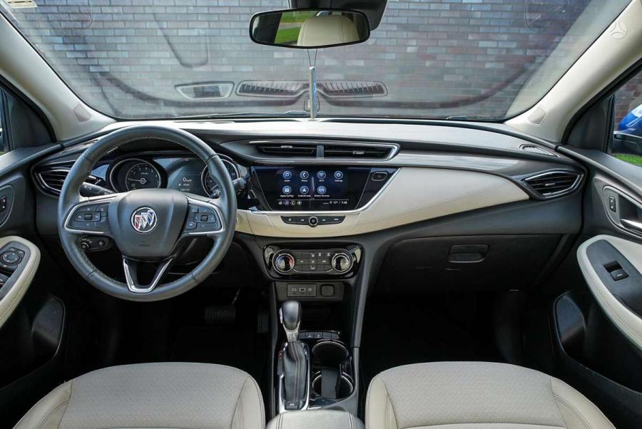 Zils Buick Encore 2023 Marijampole, ar dzinēja tilpumu 1.20 L un nobraukumu 20 tūkst. km par 13850 €, foto 12 vietnē AUTOMOTO.COM.LV