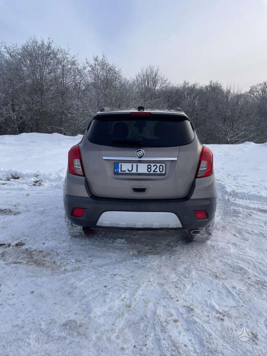 Brown Buick Encore 2015 in Taurage, with an engine capacity of 1.40 L and mileage of 84 thousand km for 7000 €, photo 1 on AUTOMOTO.COM.LV