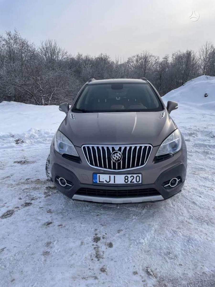 Brown Buick Encore 2015 in Taurage, with an engine capacity of 1.40 L and mileage of 84 thousand km for 7000 €, photo 2 on AUTOMOTO.COM.LV