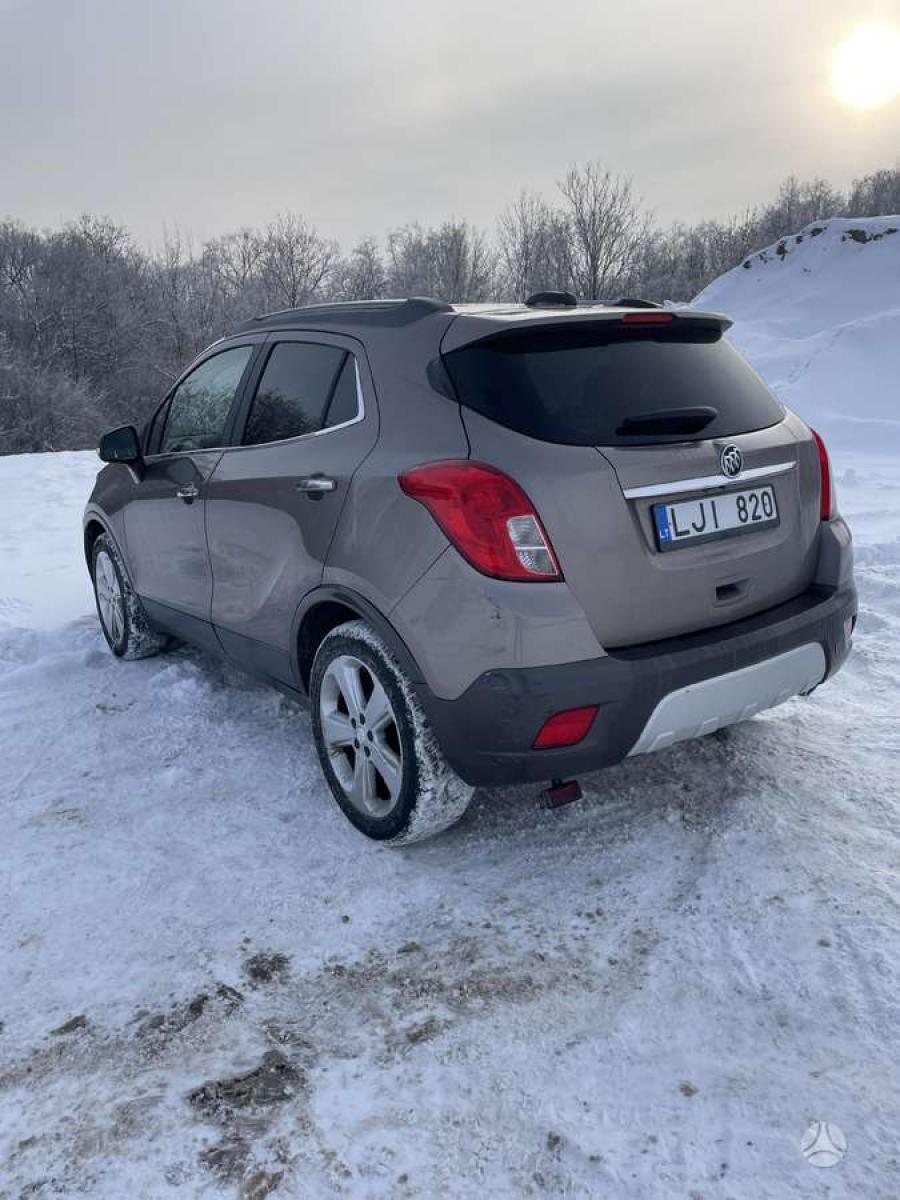 Brown Buick Encore 2015 in Taurage, with an engine capacity of 1.40 L and mileage of 84 thousand km for 7000 €, photo 4 on AUTOMOTO.COM.LV