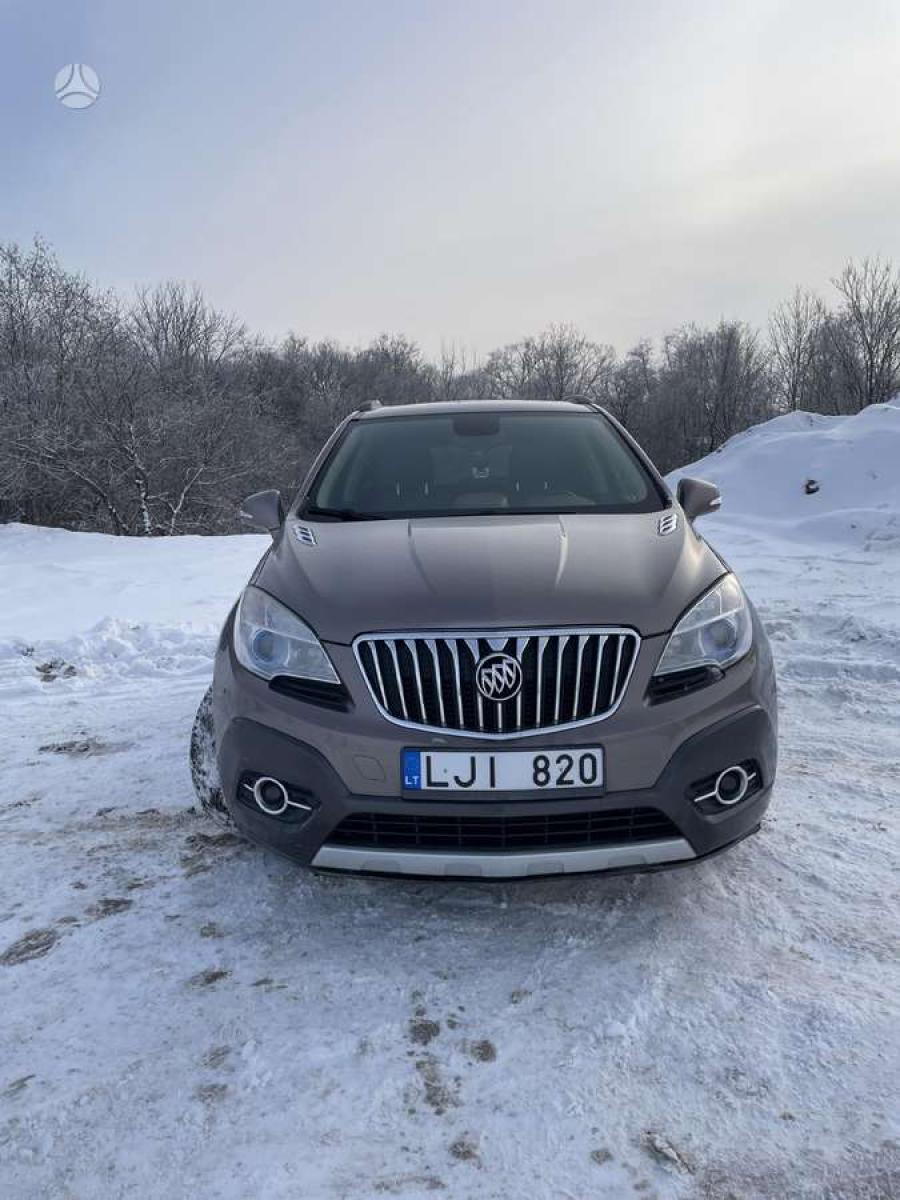 Brown Buick Encore 2015 in Taurage, with an engine capacity of 1.40 L and mileage of 84 thousand km for 7000 €, photo 5 on AUTOMOTO.COM.LV
