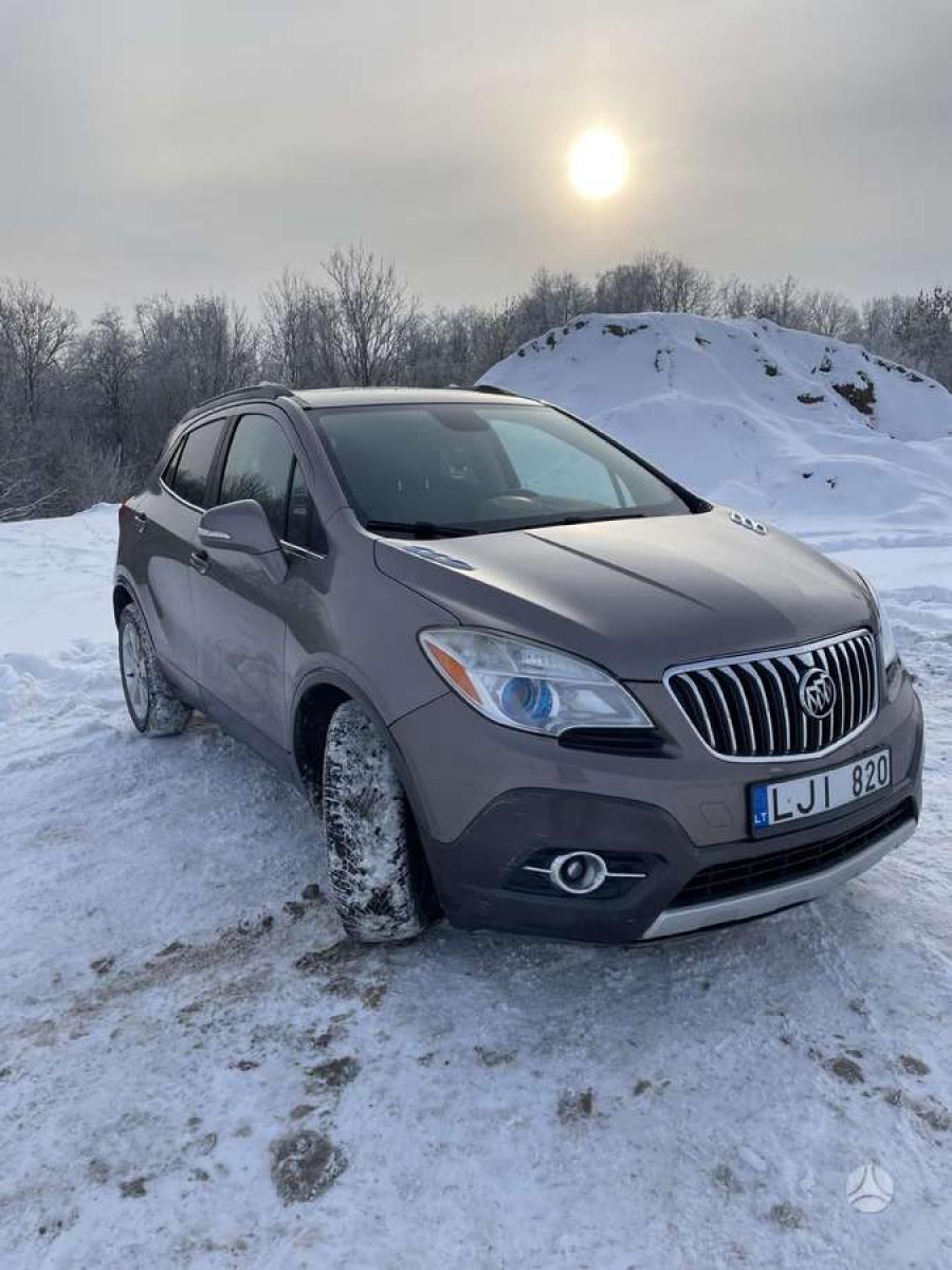Brown Buick Encore 2015 in Taurage, with an engine capacity of 1.40 L and mileage of 84 thousand km for 7000 €, photo 6 on AUTOMOTO.COM.LV