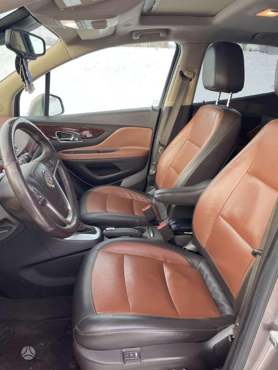 Brown Buick Encore 2015 in Taurage, with an engine capacity of 1.40 L and mileage of 84 thousand km for 7000 €, photo 8 on AUTOMOTO.COM.LV