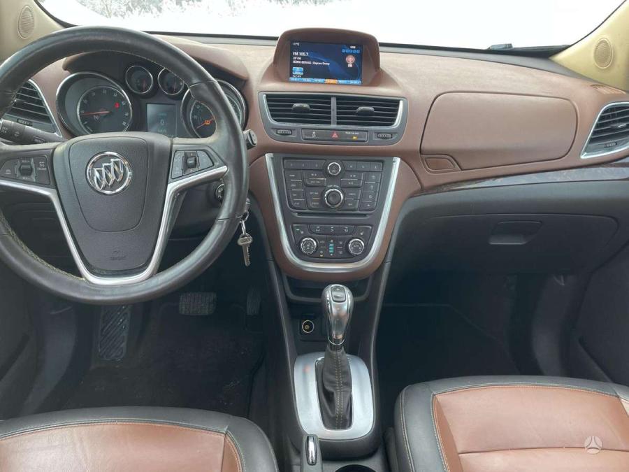Brown Buick Encore 2015 in Taurage, with an engine capacity of 1.40 L and mileage of 84 thousand km for 7000 €, photo 10 on AUTOMOTO.COM.LV