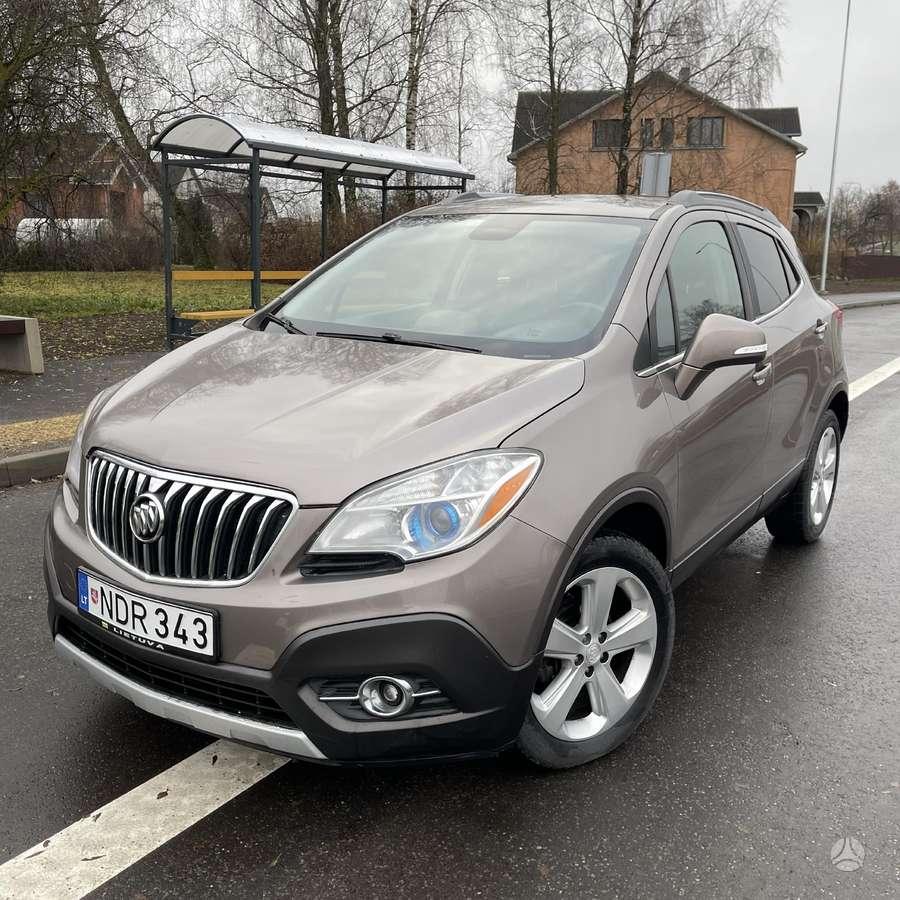 Brūns Buick Encore 2015 Šauļi, ar dzinēja tilpumu 1.36 L un nobraukumu 163 tūkst. km par 6799 €, foto 2 vietnē AUTOMOTO.COM.LV