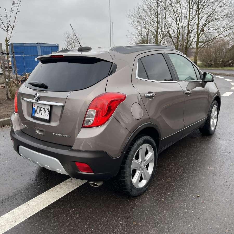 Brūns Buick Encore 2015 Šauļi, ar dzinēja tilpumu 1.36 L un nobraukumu 163 tūkst. km par 6799 €, foto 6 vietnē AUTOMOTO.COM.LV