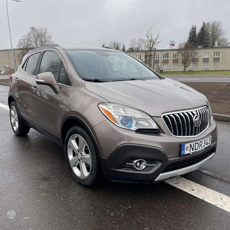 Brūns Buick Encore 2015 Šauļi, ar dzinēja tilpumu 1.36 L un nobraukumu 163 tūkst. km par 6799 €, foto 8 vietnē AUTOMOTO.COM.LV