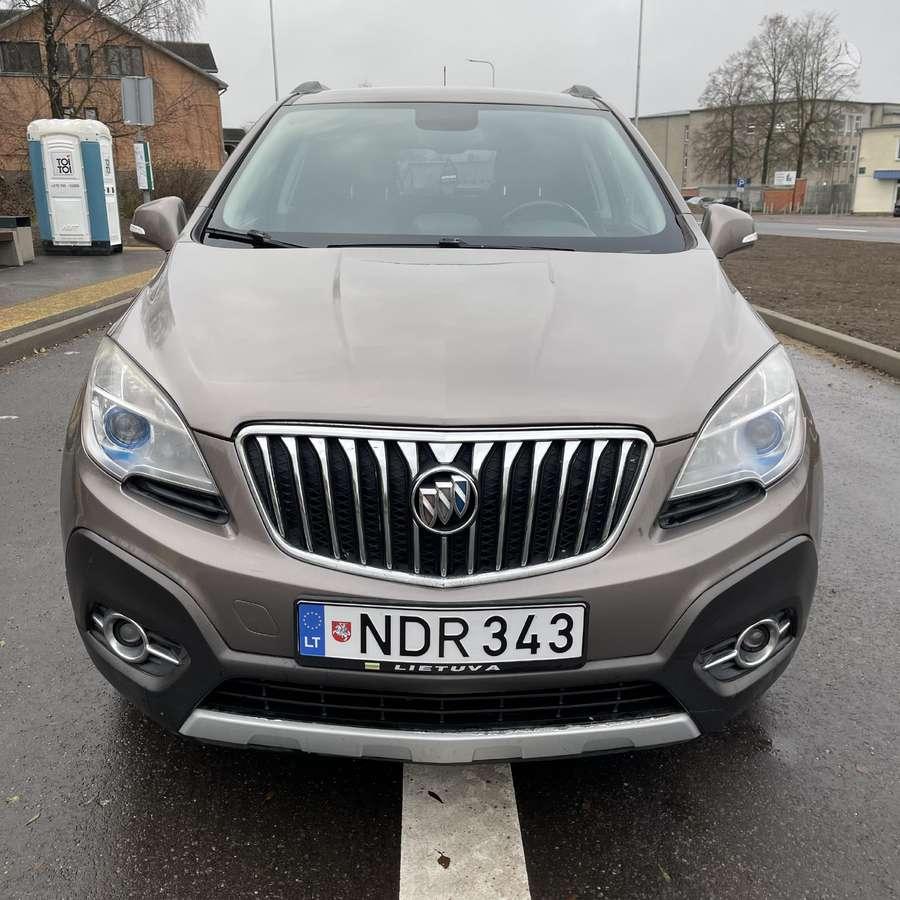 Brūns Buick Encore 2015 Šauļi, ar dzinēja tilpumu 1.36 L un nobraukumu 163 tūkst. km par 6799 €, foto 9 vietnē AUTOMOTO.COM.LV