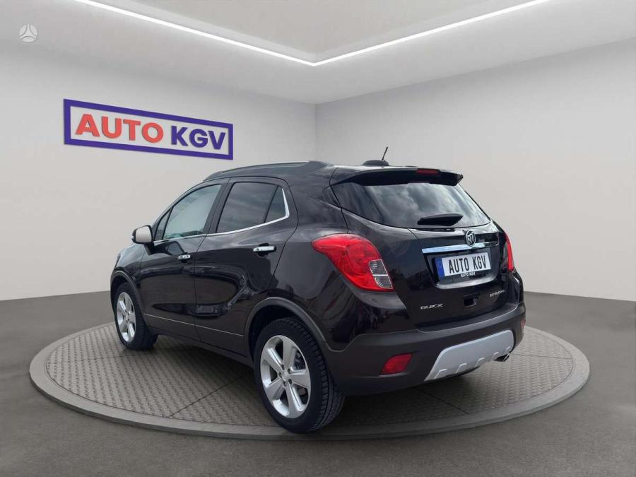 Brown Buick Encore 2016 in Klaipeda, with an engine capacity of 1.40 L and mileage of 92 thousand km for 7999 €, photo 4 on AUTOMOTO.COM.LV