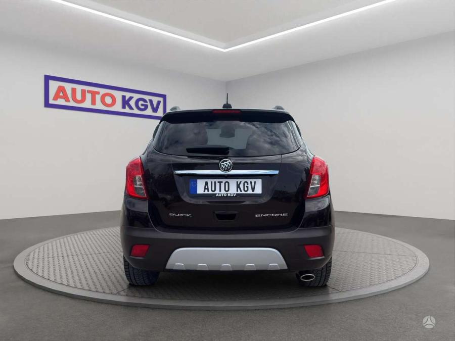 Brown Buick Encore 2016 in Klaipeda, with an engine capacity of 1.40 L and mileage of 92 thousand km for 7999 €, photo 5 on AUTOMOTO.COM.LV